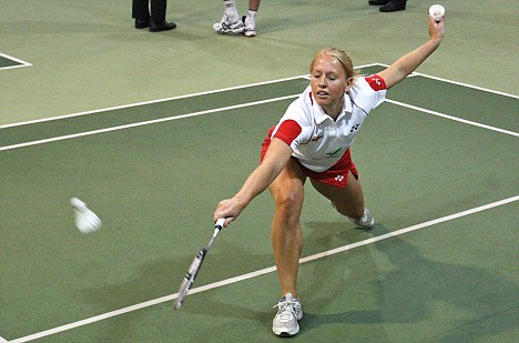 Gail force: Emms stars in a sport where the shuttle hits 200mph (pic ...