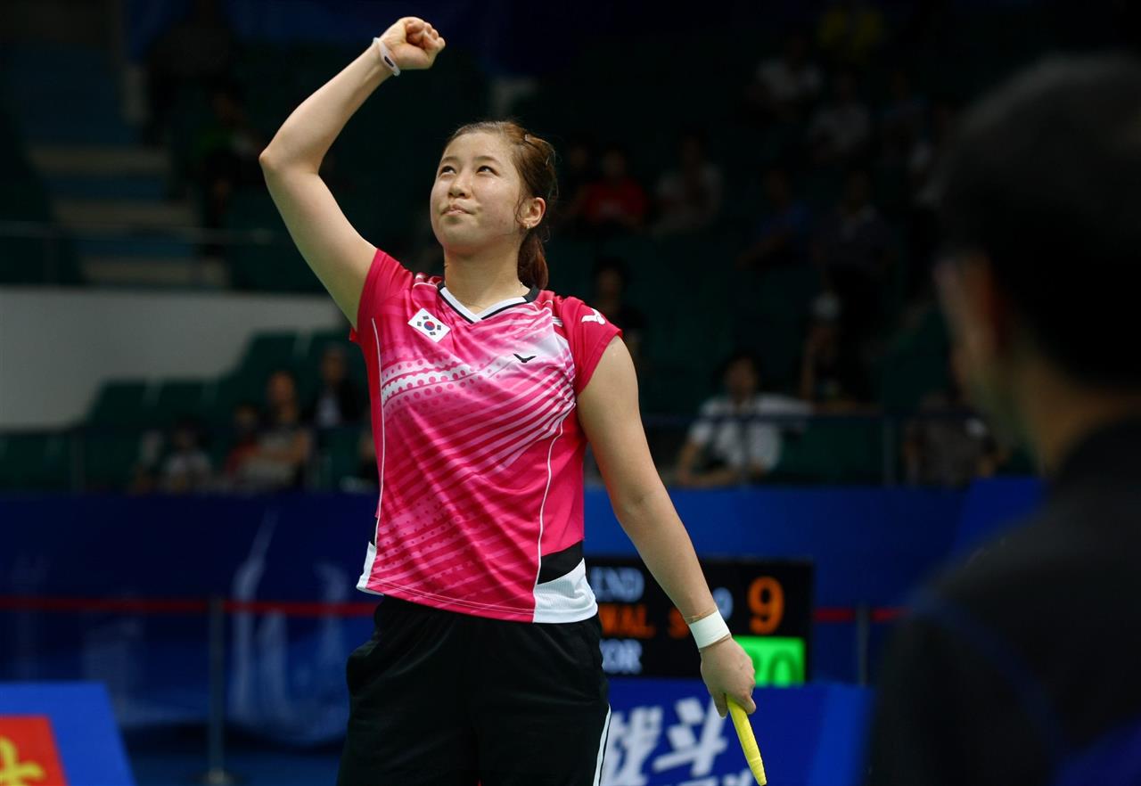 South Korea's Bae Yeon-je was on form to reach the semi-finals at the ...