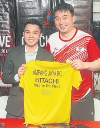 Zhao Jian Hua offers some worldly advice to Malaysian shuttlers ...
