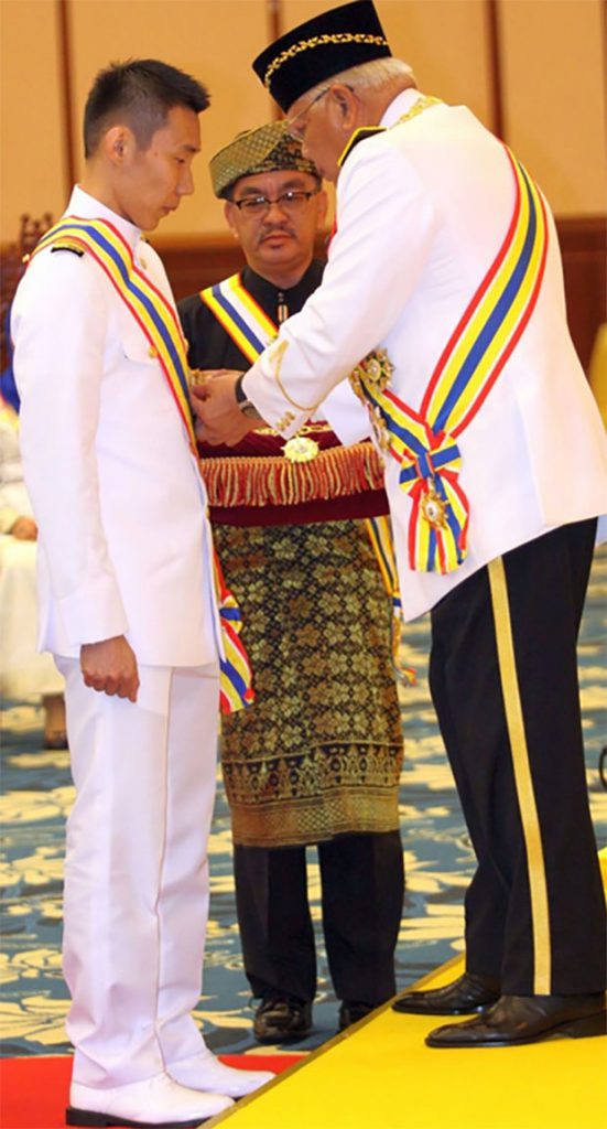 Lee Chong Wei conferred the title Datuk Wira - BadmintonPlanet.com
