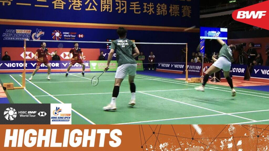 2023 Hong Kong Open Finals Highlights: Guo Xin Wa/Wei Ya Xin vs. Tang ...